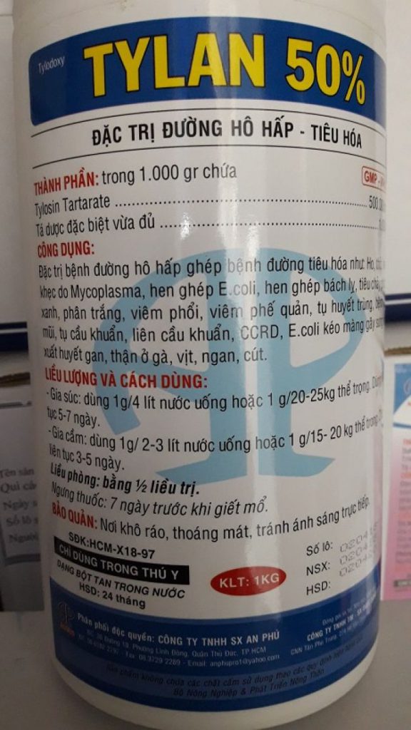 TYLAN 50% – An Phú Pro